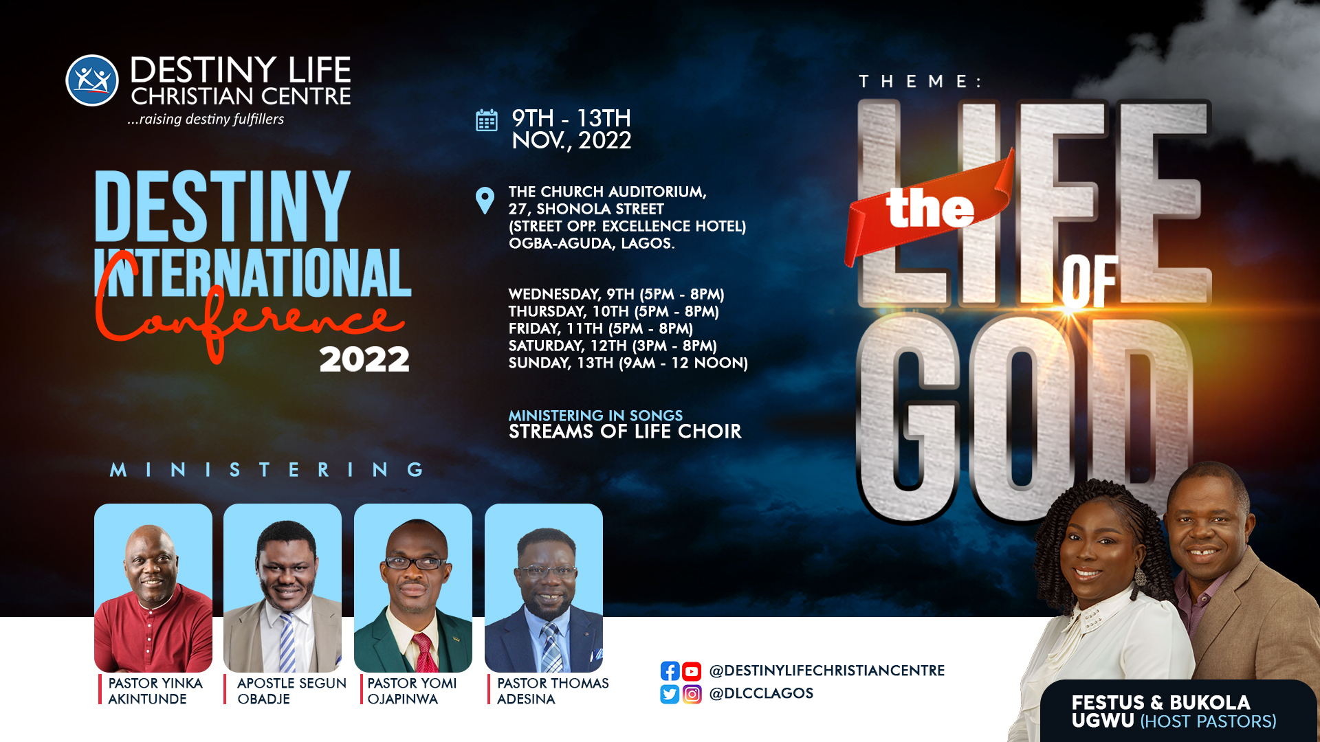 Destiny Life Christian Centre – Home of Destiny Fulfillers